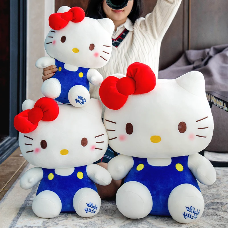 Sanrio-Blue-Hello-Kitty-Anime-Kuromi-Melody-juguetes-de-peluche ...