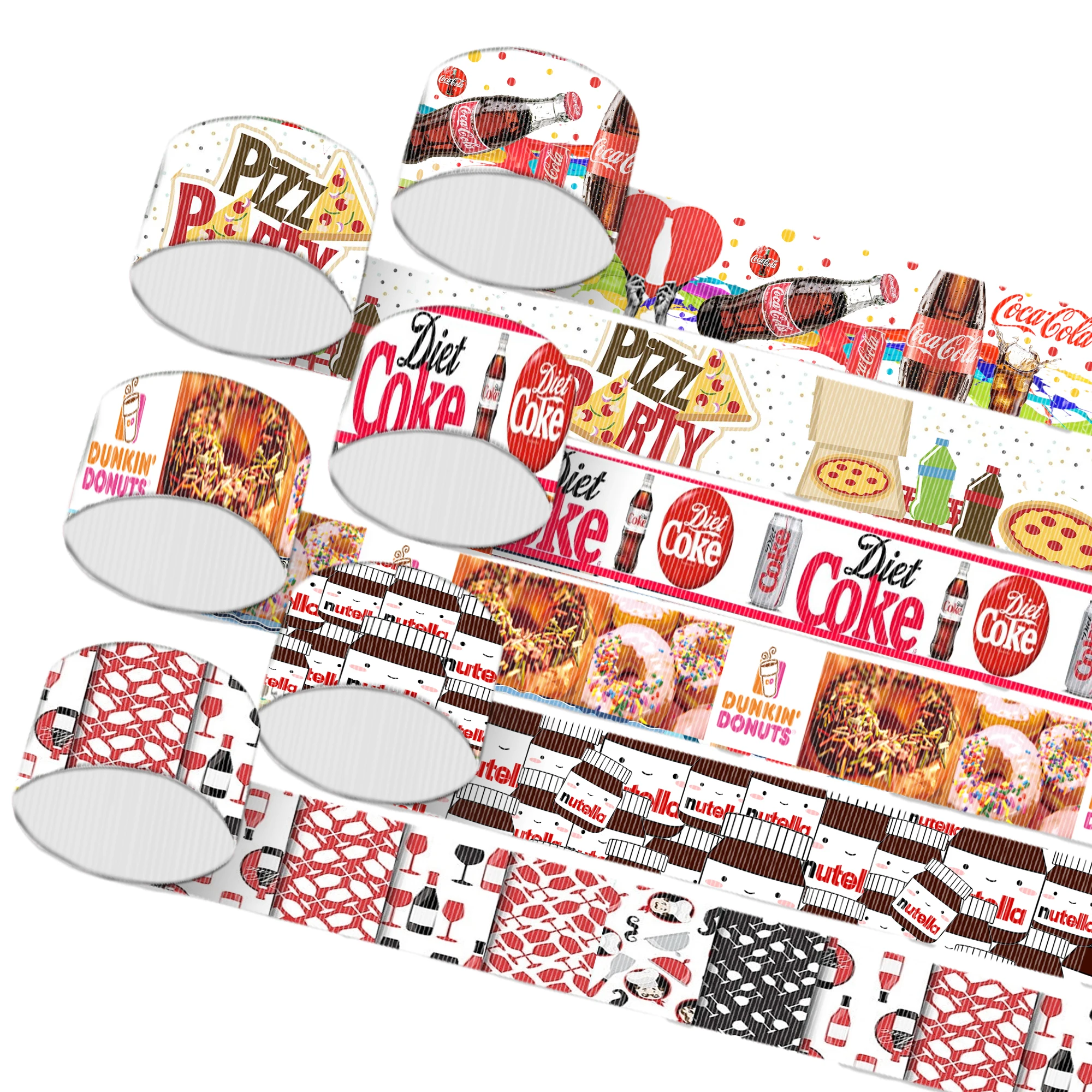 10-Yards-Multi-Size-Drinking-Coke-Printed-Grosgrain-Ribbon-DIY-Sewing ...