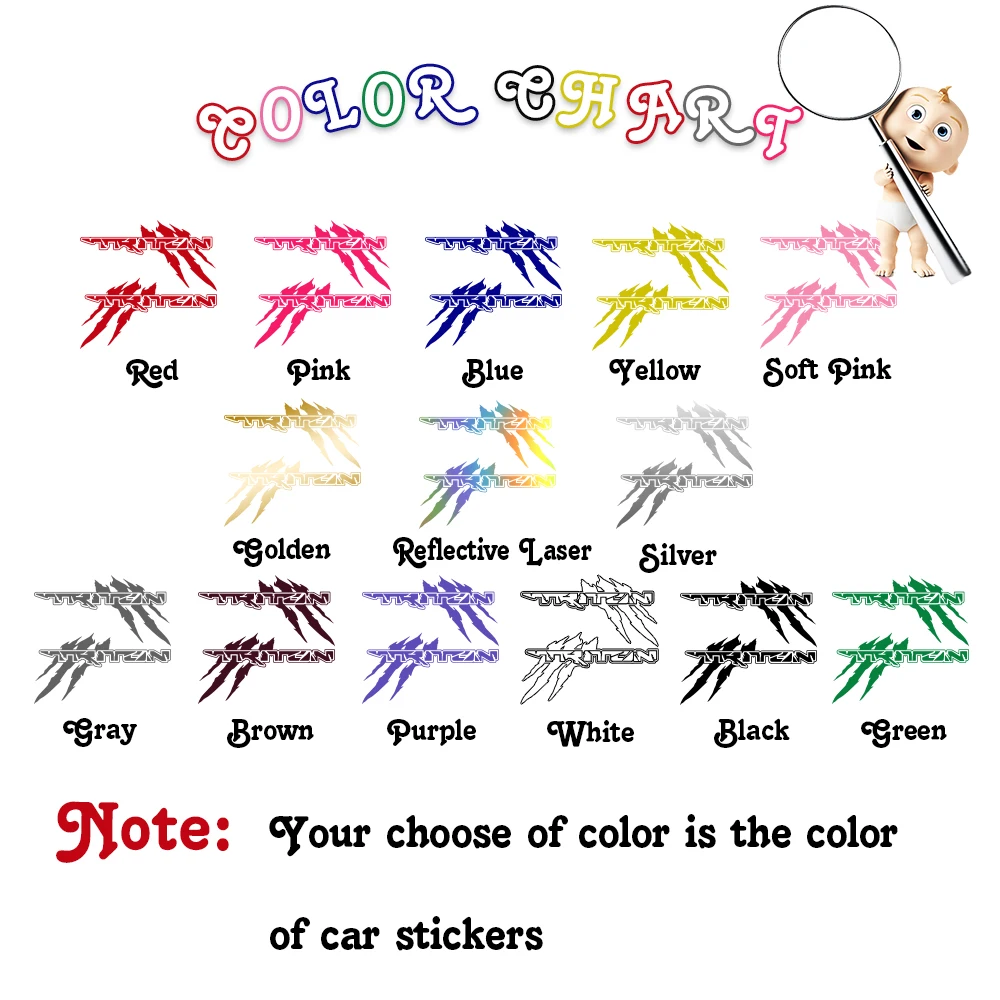 2Pcs Pick Up Stickers 4X4 Vehicle Graphics Decals For Mitsubishi L200 ...