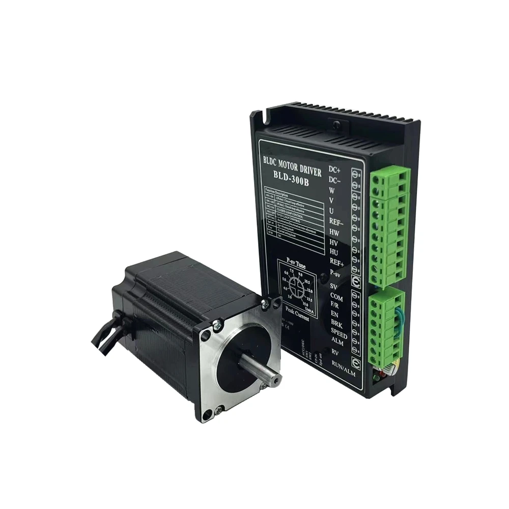 57 BLDC motor NEMA 23 brushless motor 62W 125W 188W and the matching ...