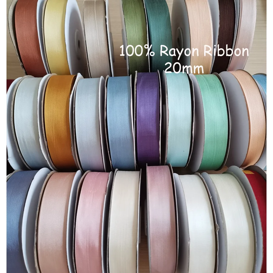 20mm-100-Rayon-Ribbon-Vintage-French-Style-Ribbons-for-Embroidery ...