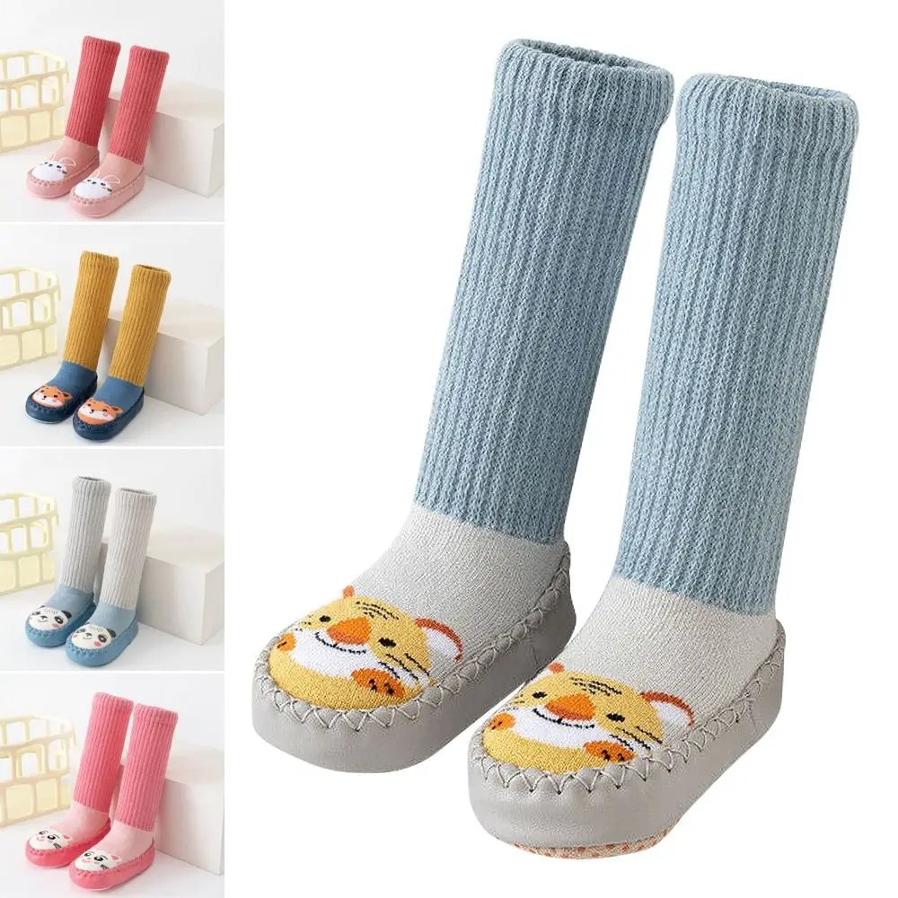 1-Pair-Cute-Kids-Toddler-Soft-Comfortable-Thickened-Sock-Fuzzy-Shoes ...