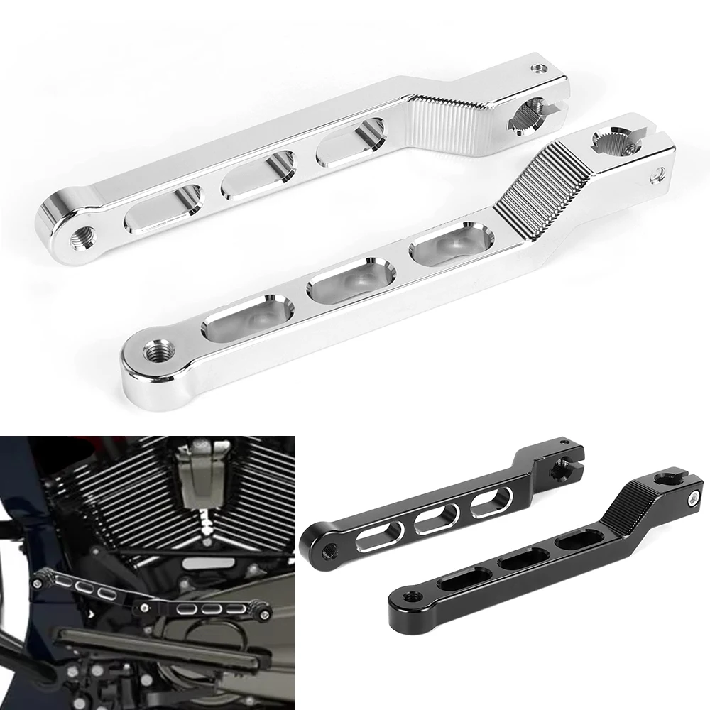 CNC Aluminum Motorcycle Heel Toe Gear Shifter Shift Lever Chrome for ...