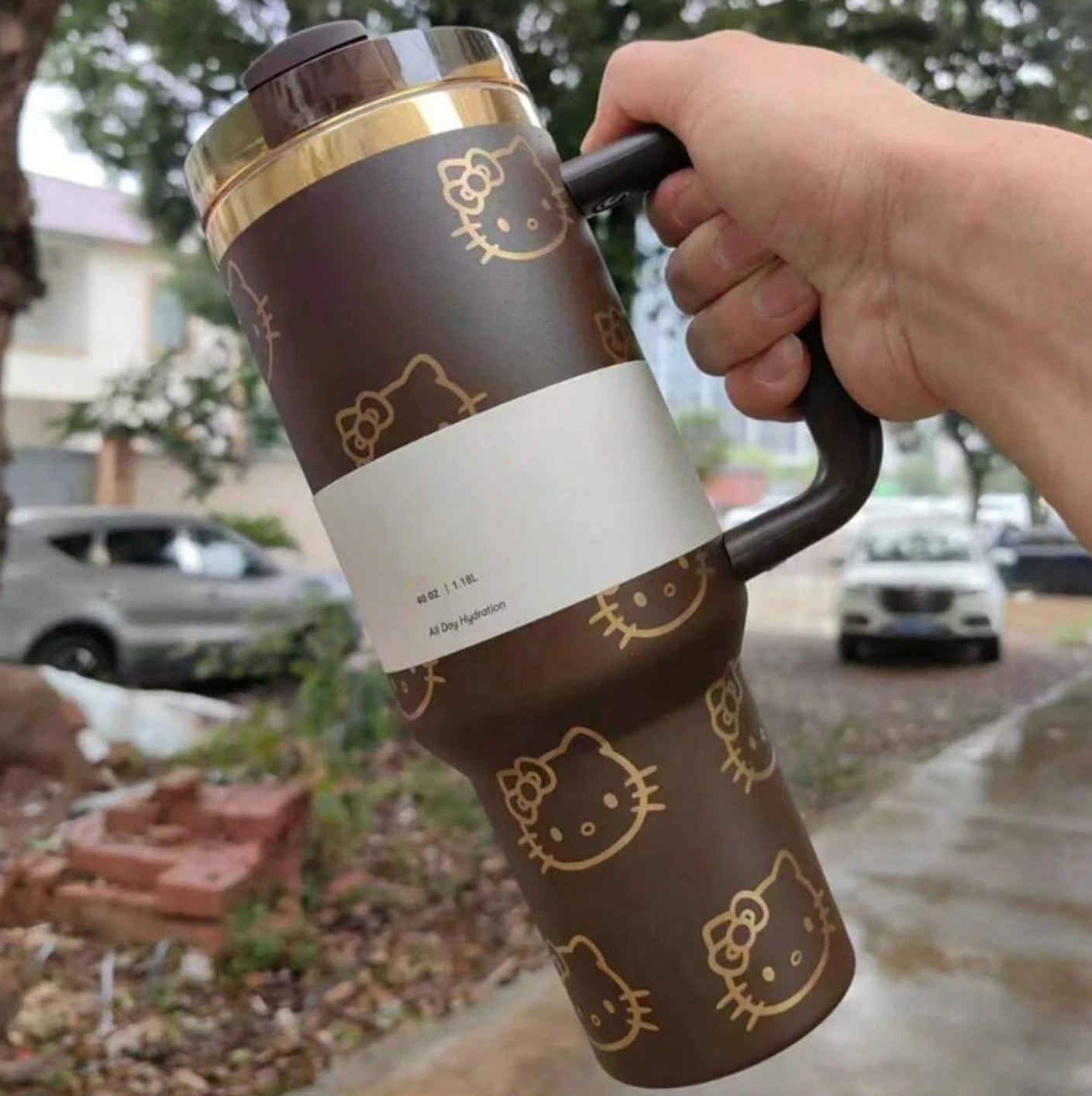 40oz Vacuum Insulated Tumbler Stainless Steel Insulated Water Bottle ...