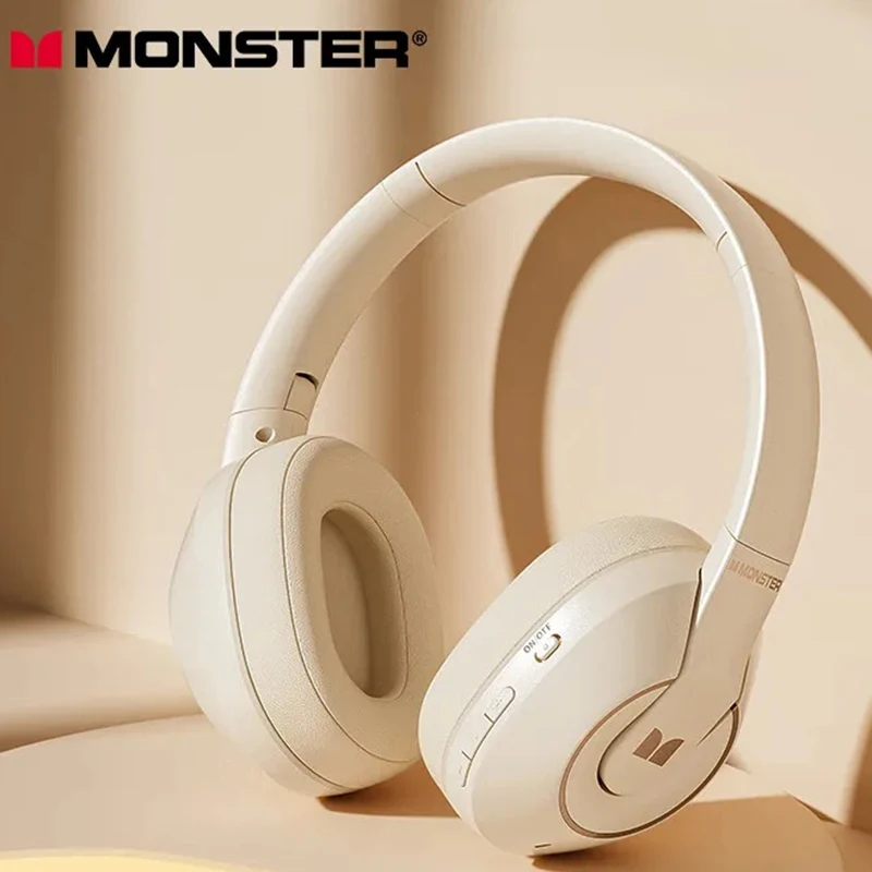 Original Monster XKH01 Bluetooth Headset Foldable Long Endurance ...