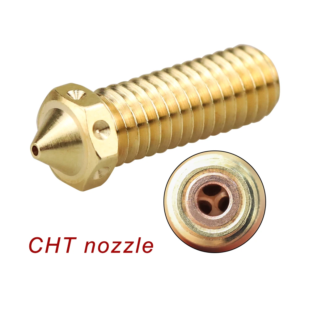 New Clone CHT Volcano Nozzle 0.4mm 0.6mm Brass Nozzles High Flow Three ...