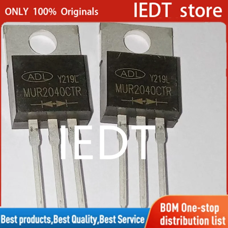 10PCS-LOT-MUR2040CTR-Fast-recovery-diode-supply-anode-20A400V-100 ...