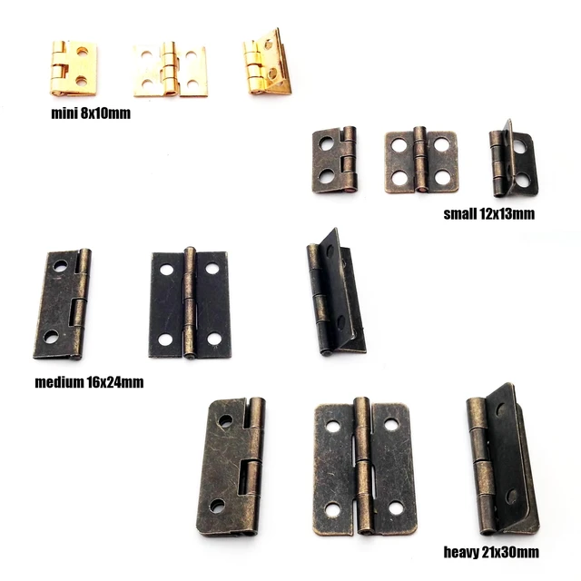 Box Hinge Types