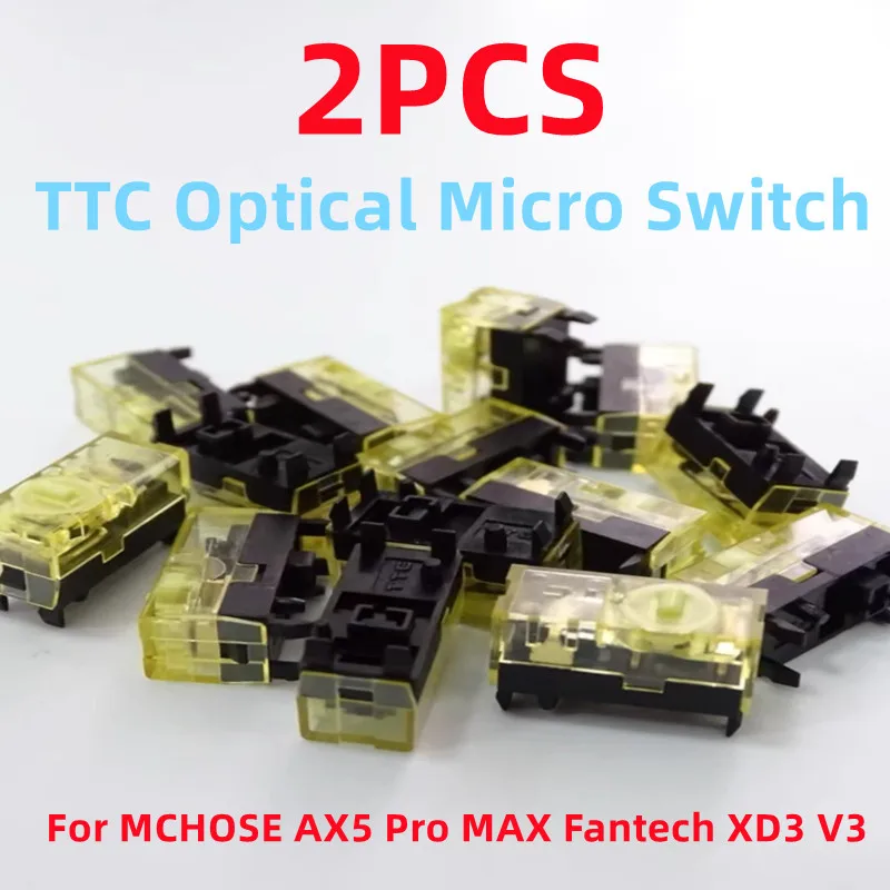 New-2PCS-TTC-Optical-MicroSwitch-For-MCHOSE-AX5-Pro-MAX-Fantech-XD3-V3 ...