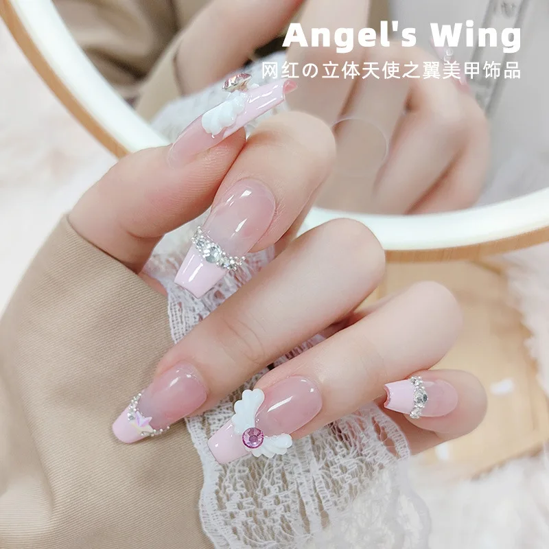 Angel Wing Nail Art