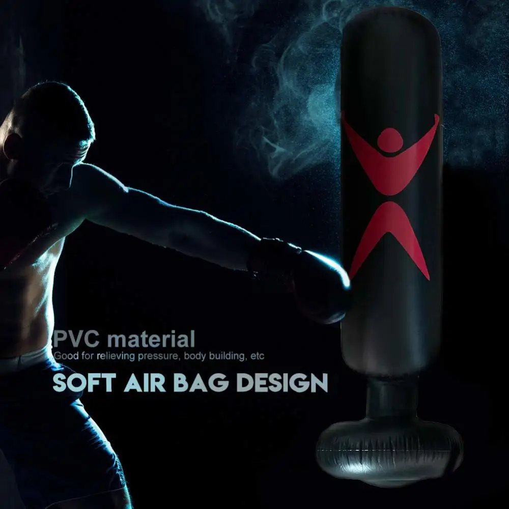 Sandbag-Free-stand-High-Quality-160cm-Boxing-Column-Tumbler-Fitness ...
