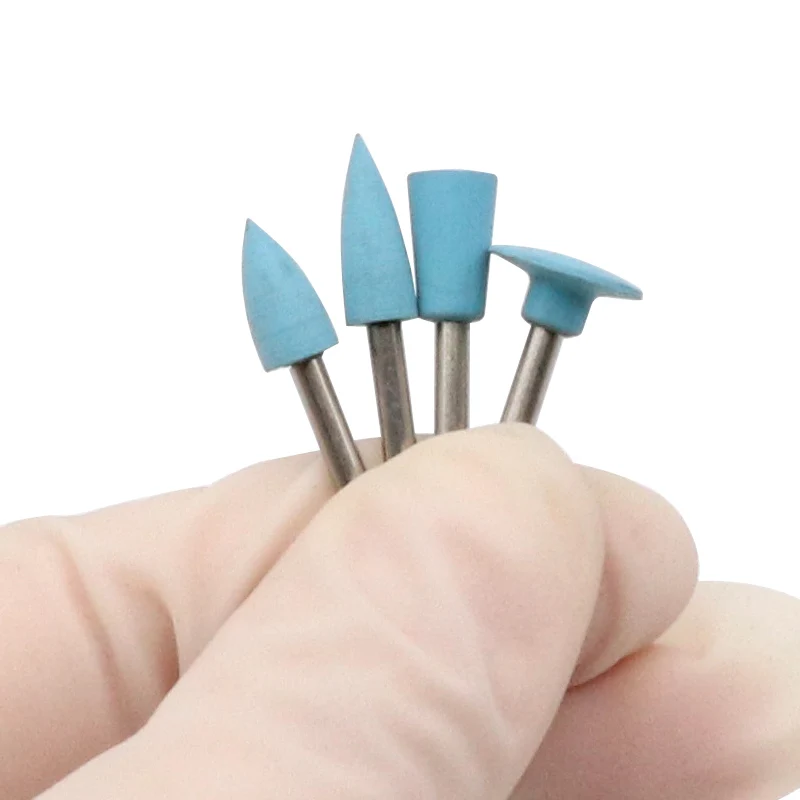 12pcs Dental Rubber Polishing Grinding Heads Resin Polishing Kit for ...