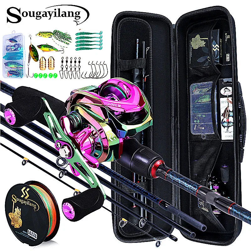 Precision Carbon Fibre Baitcasting Combo Set - Easy Fishing Tackle