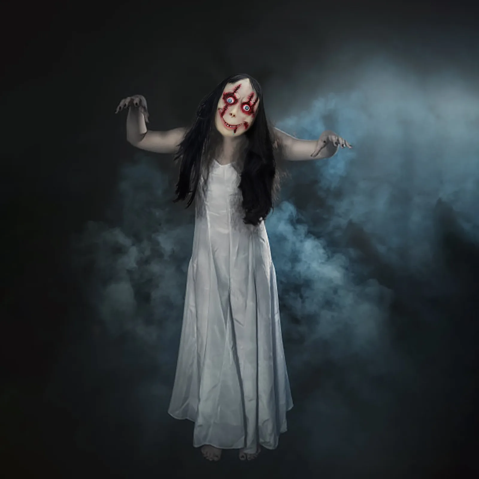 Creepy-Halloween-Mask-Sadako-Horror-Mask-Cosplay-Props-Halloween-Face ...