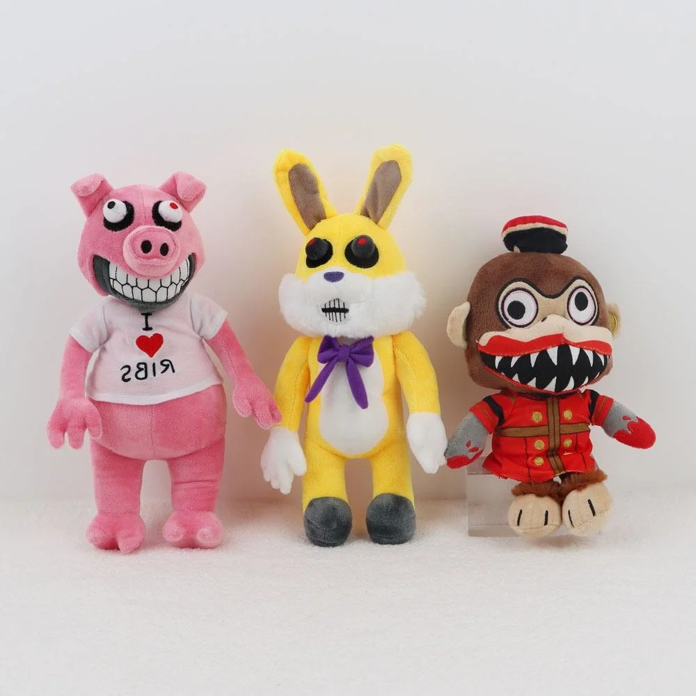 Dark-Deception-Cartoon-Cute-Plush-Toys-Horror-Game-Stuffed-Animal-Pig ...