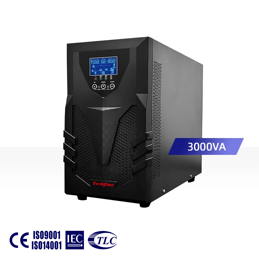 220v-3kva-ups-on-line-onda-senoidal-pura-display-LCD-UPS-Uninterruptible-Power-Supply-3000va ...
