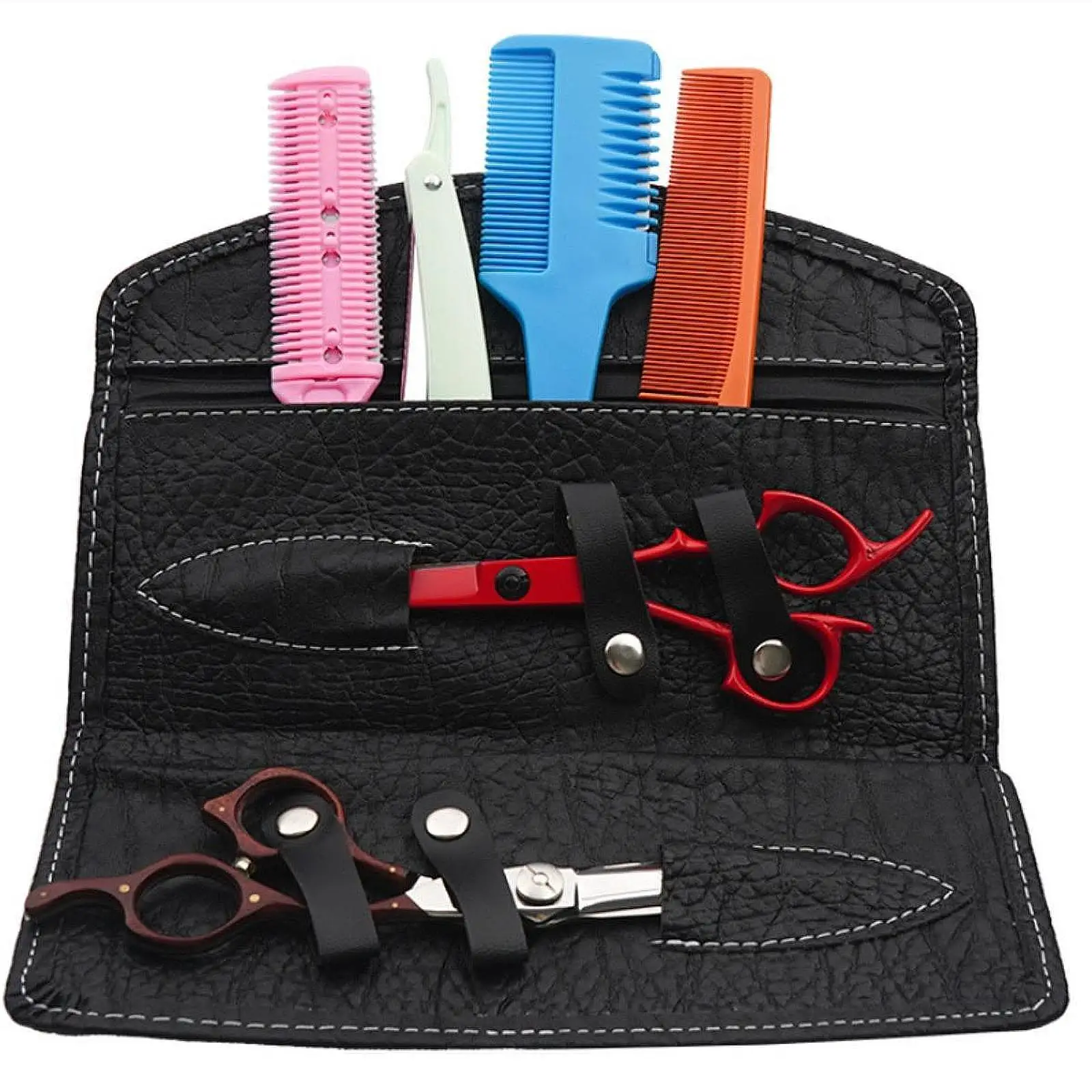 Hairdressing Scissors Bag Comb Storage Bag Organizer Compact Gift ...