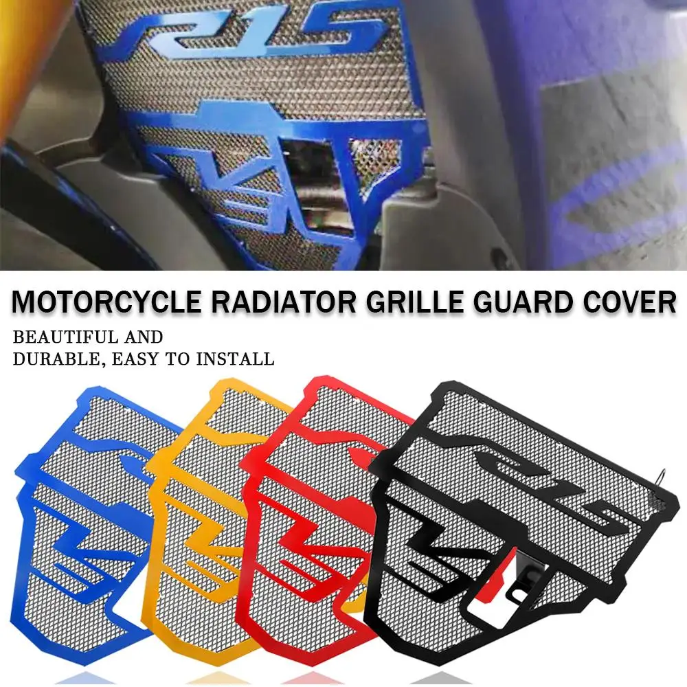 CNC-Radiator-Guard-para-Yamaha-Radiators-Protector-Cover-Water-Tank ...