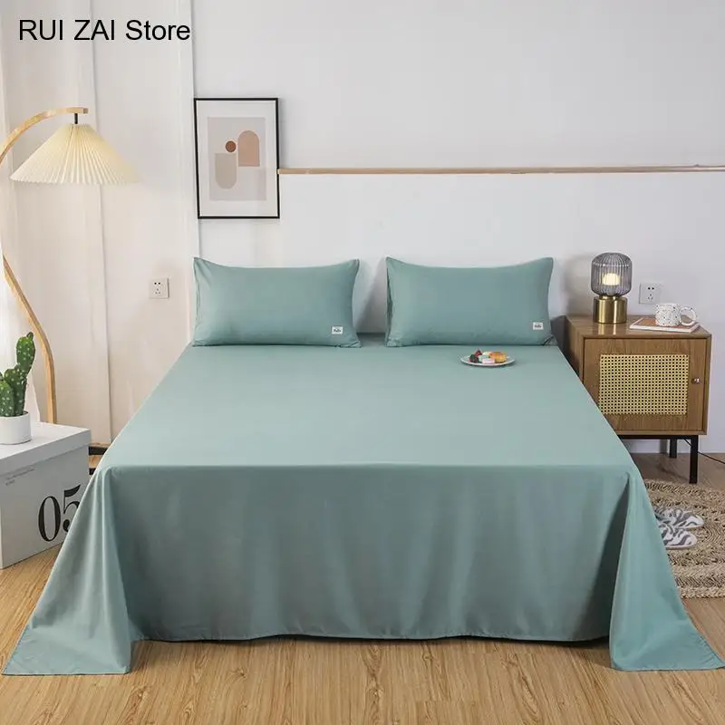 Bed-Sheets-Bedsheets-Line-Cotton-Queen-Size-Couple-Bedspreads-Home-Fit ...
