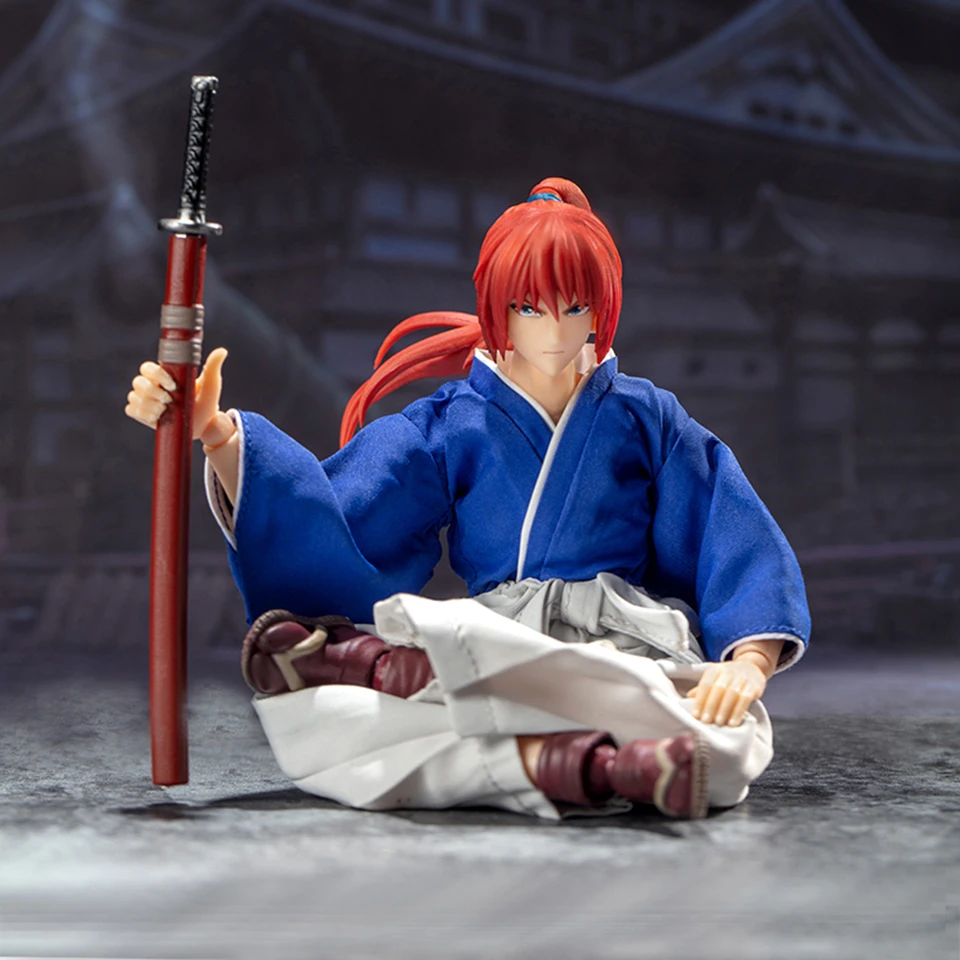 Rurouni Kenshin Figure Dasin | Kenshin Himura Action Figure | Rurouni ...