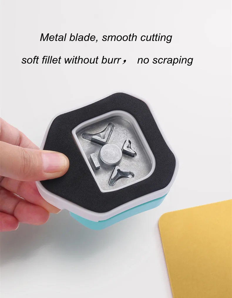 Ciseaux,Poinçon d'angle 3 en 1,pour la fabrication de cartes en carton ...