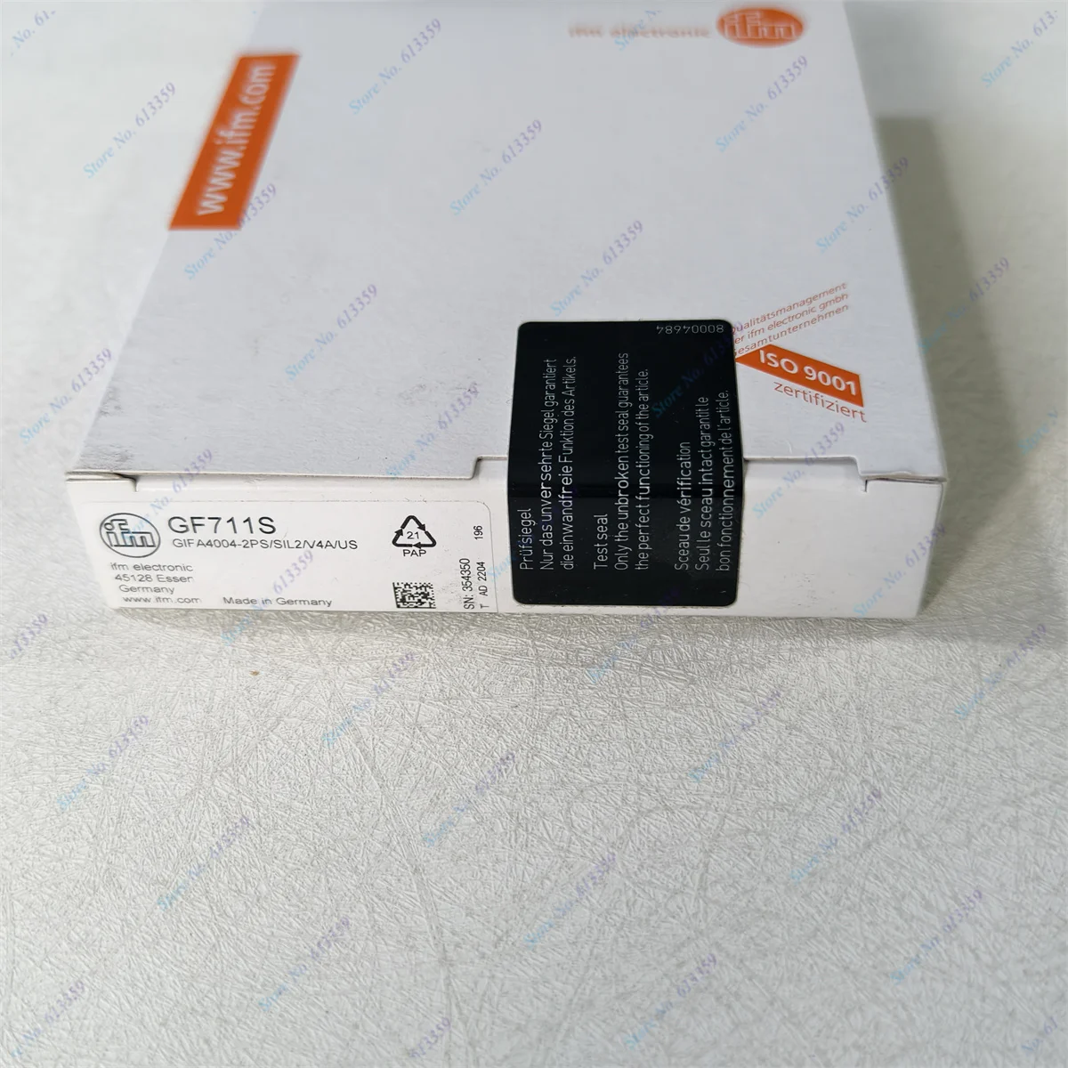 1PC-IFM-New-Original-Genuine-Fail-safe-inductive-sensor-GF711S-GIFA4004 ...