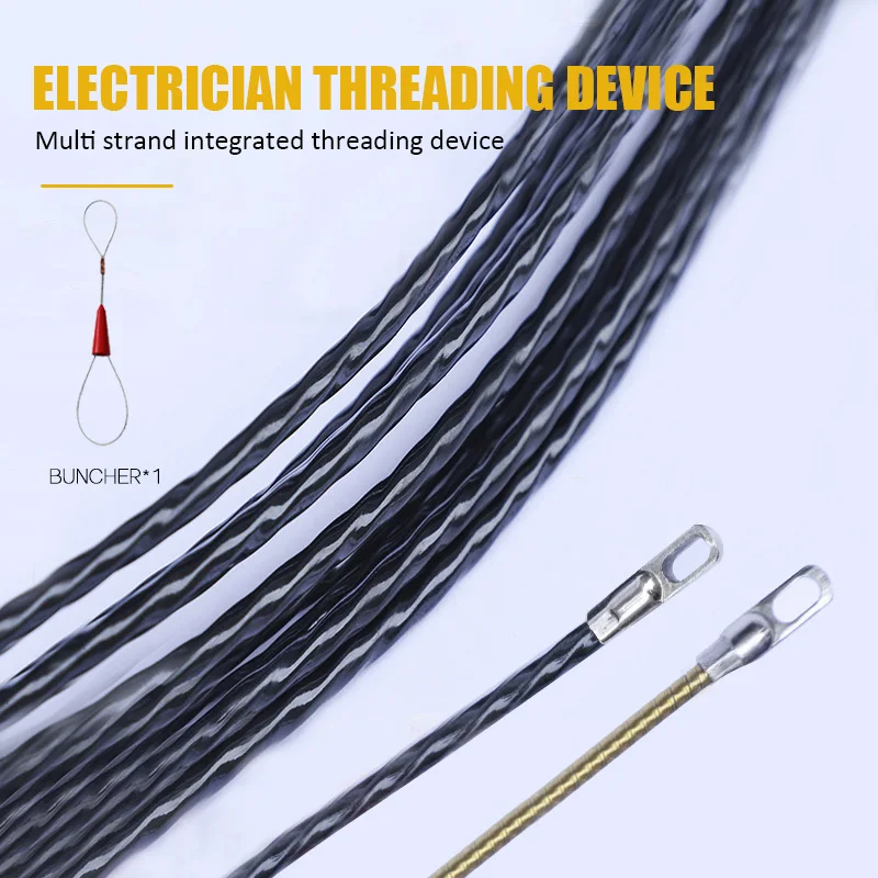 10-15-20-25-30-50M-Cable-Push-Puller-Fiberglass-Duct-Wire-Cable-Guide ...