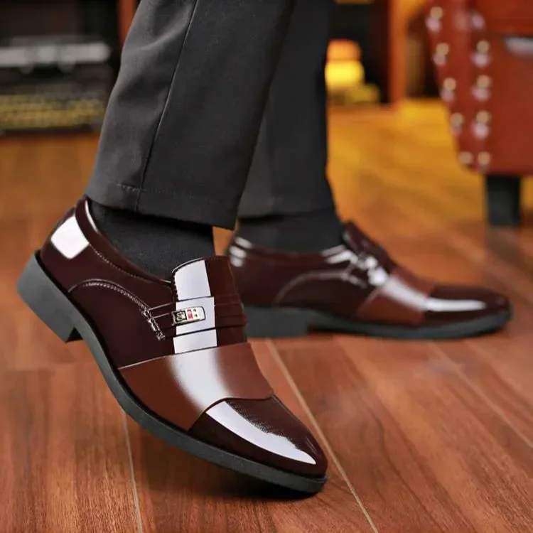 Zapatos-de-vestir-para-hombre-mocasines-cl-sicos-formales-de-cuero ...