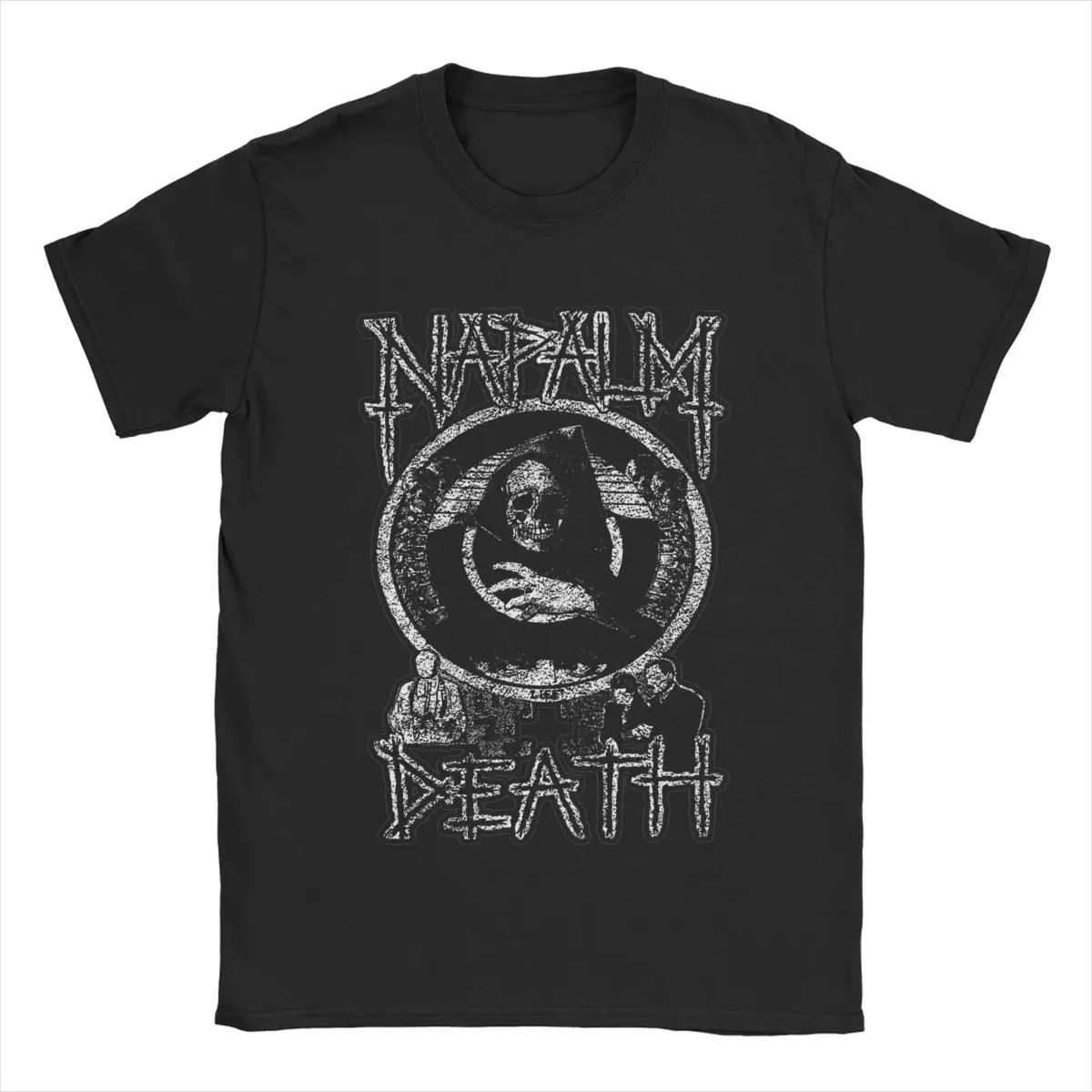 Napalm Death Men T Shirt Band Funny Tee Shirt Short Sleeve O Neck T ...