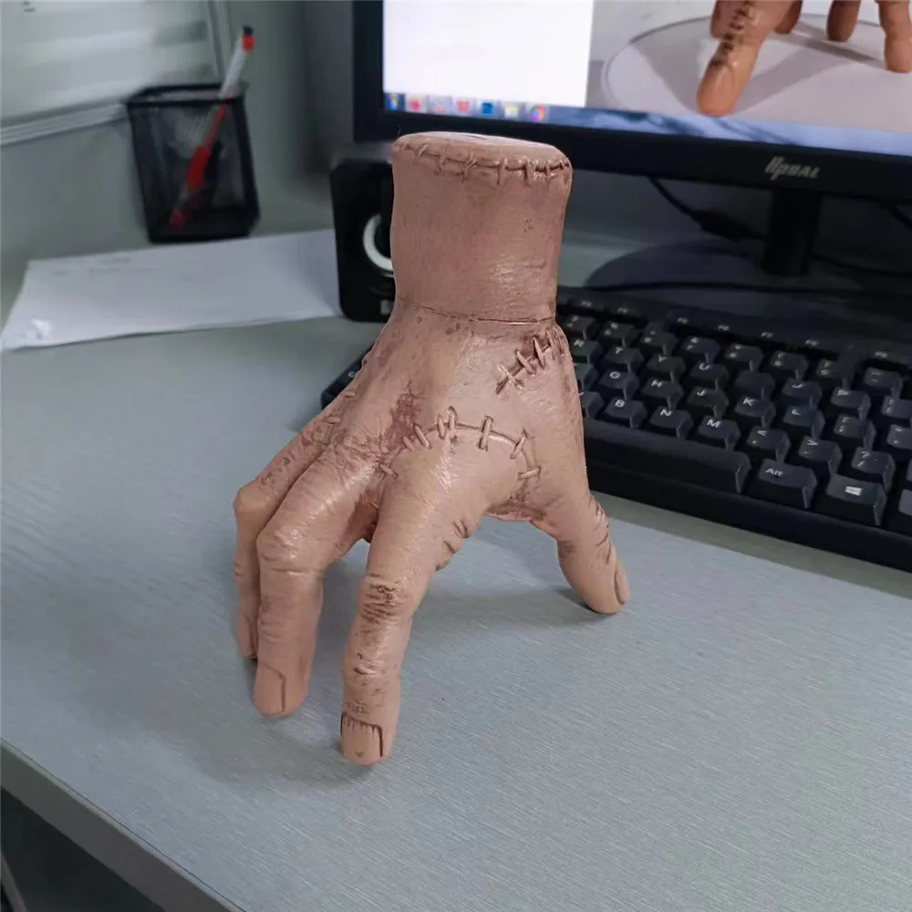 Wednesday-Thing-Hand-From-Addams-Family-Horror-Cosplay-Figurine-Home ...