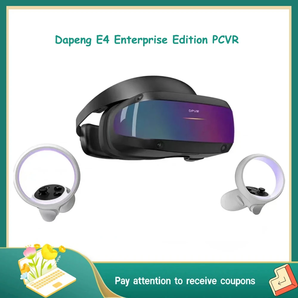 Dapeng-E4-Enterprise-Edition-PCVR-Head-mounted-VR-Glasses-PCVR-Head-Display-SteamVR ...