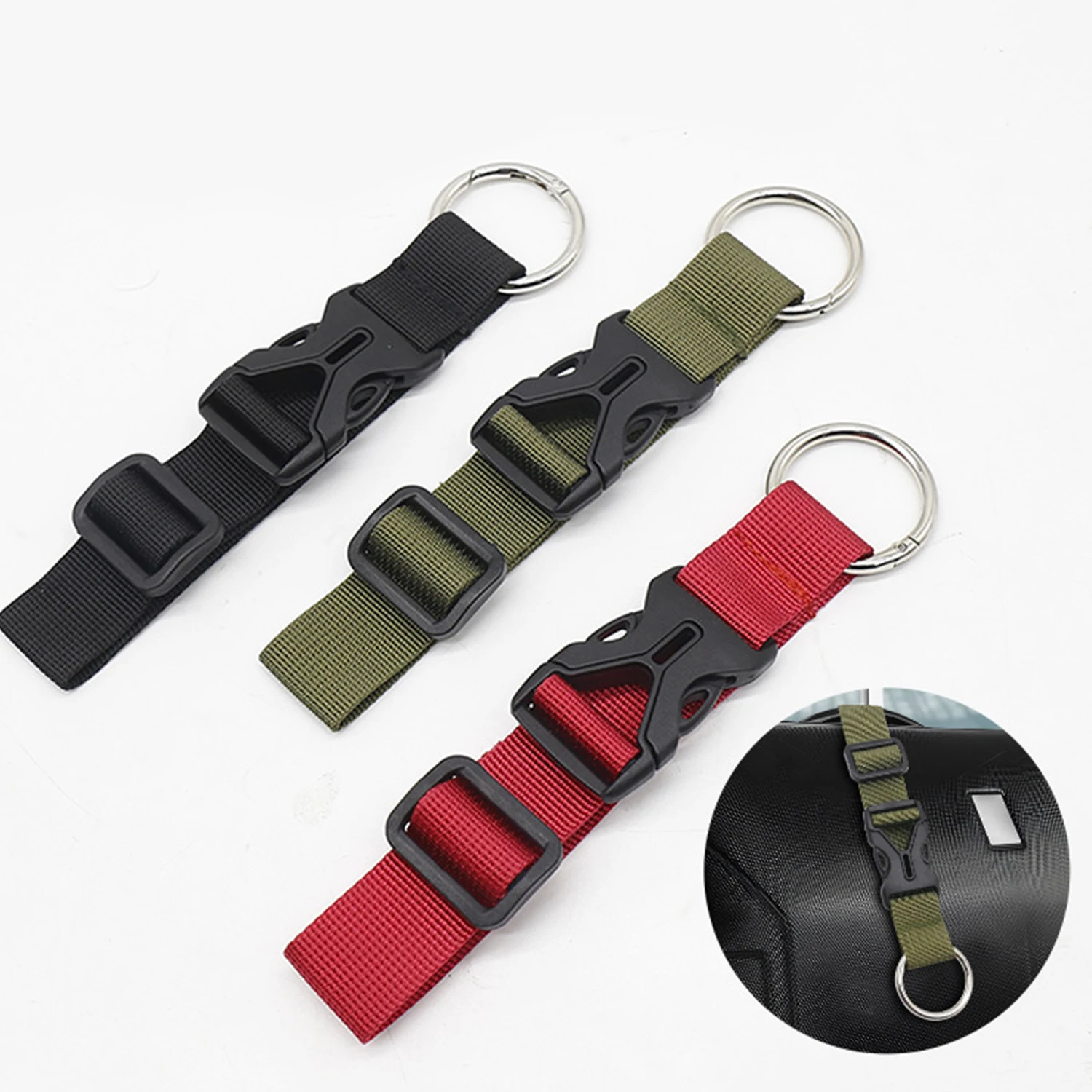 Durable-Nylon-Luggage-Strap-Travel-Jacket-Gripper-Adjustable-Suitcases ...