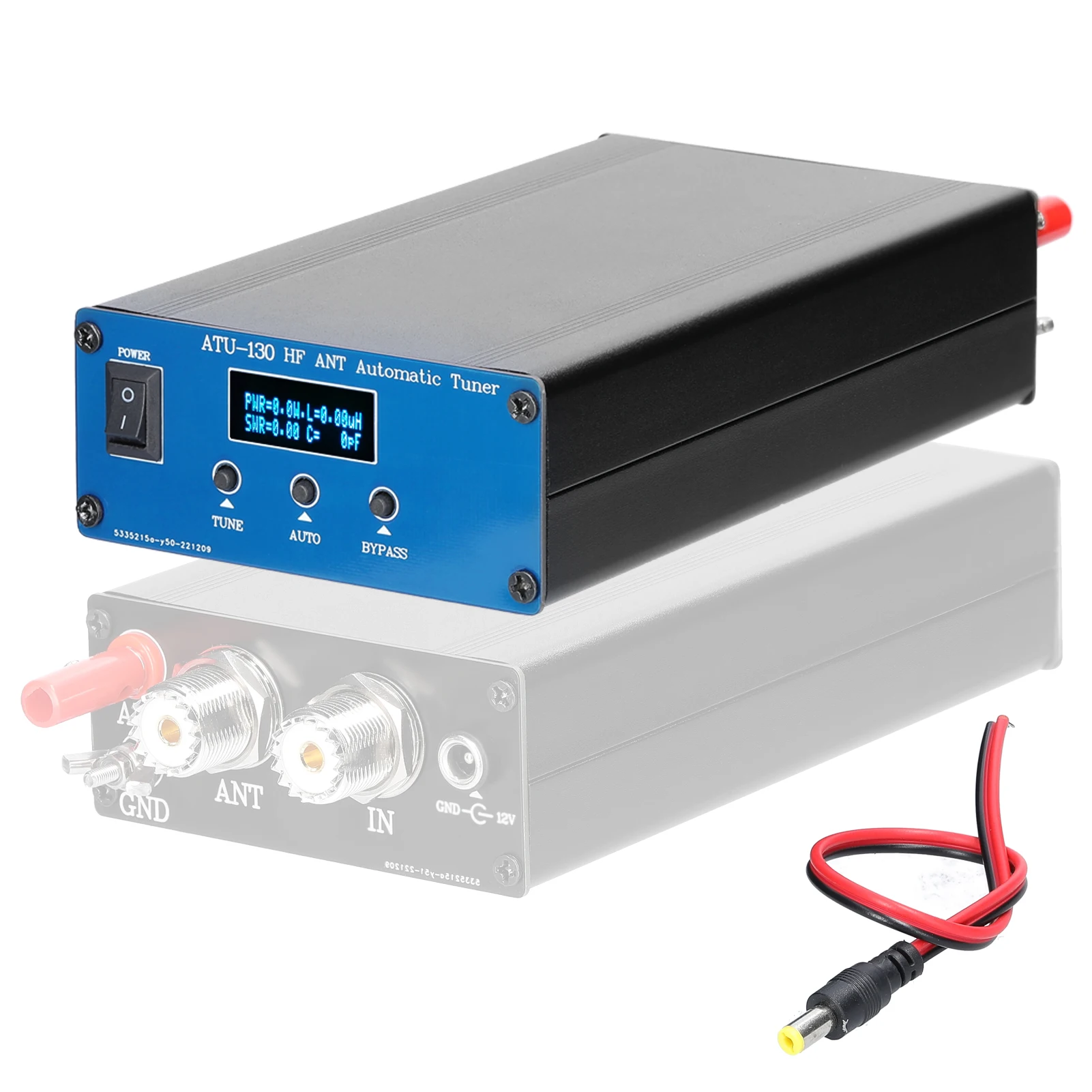 ATU-130 Automatic Antenna Tuner 1.8-50MHz 200W Shortwave ATU-130 ...