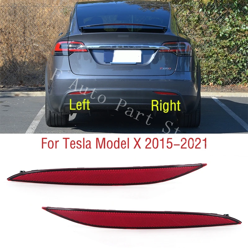 Car Rear Bumper Brake Light SHell For Tesla Model X 2015 2016 2017 2018 ...