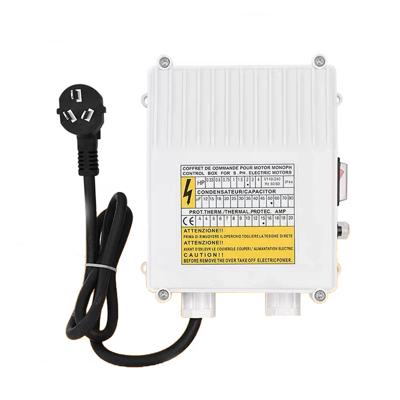 Installed special 220V submersible deep well pump control box ...