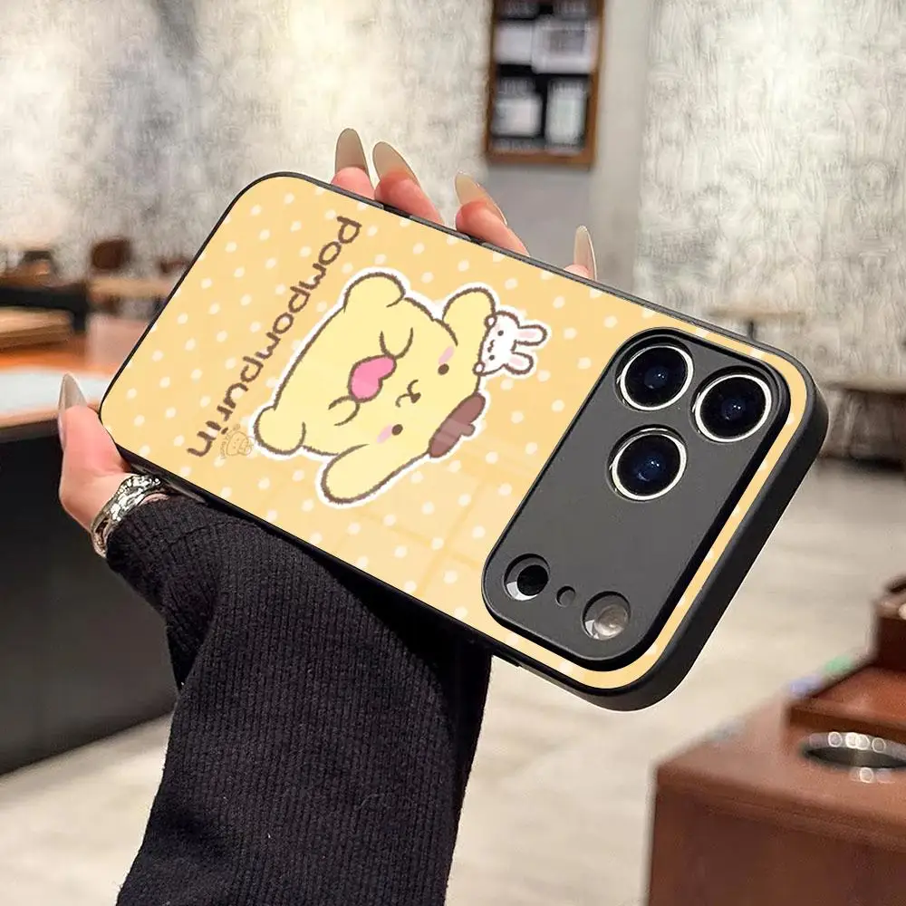 Pom Pom Purin Phone Case for Iphone 17 16 15 14 Air 12 11 13 Pro Max ...
