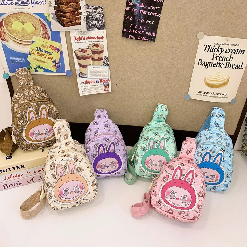 Bolsa-de-mensajero-Kawaii-Labubu-para-ni-os-mochila-de-dibujos-animados ...