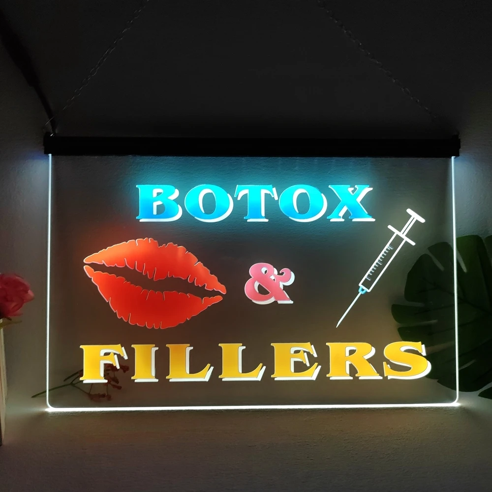 Lips-Syringe-Botox-Fillers-Multicolour-Luminous-Sign-with-Neon-Light ...
