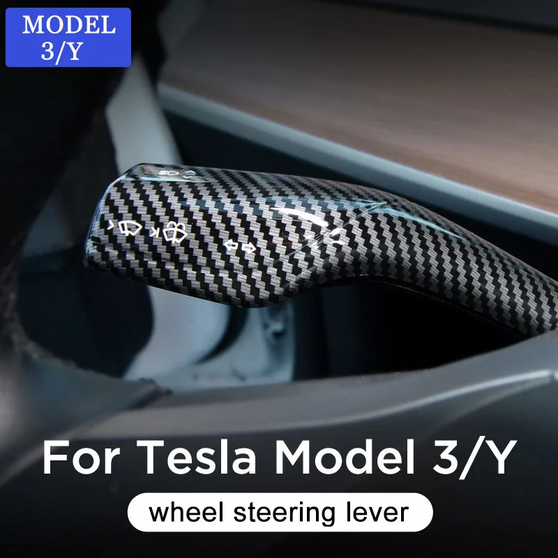 Steering Wheel Shift Protection Cover For Tesla Model 3 Model Y ABS Car ...