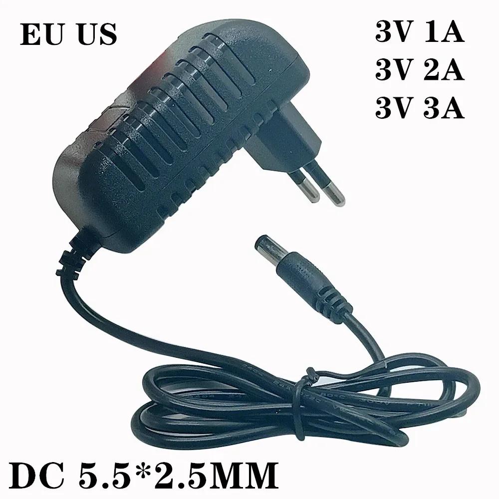1PCS AC / DC Adapter DC 3V 0.5A 1A 2A 3A AC 100-240V Converter power ...