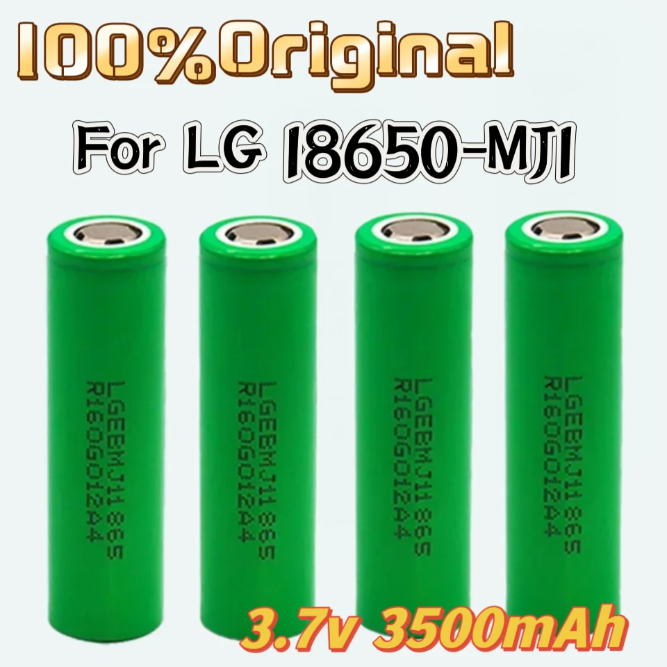 1-10PCS-100-Original-MJ1-3-7-v-3500-mah-18650-Lithium-Rechargeable ...