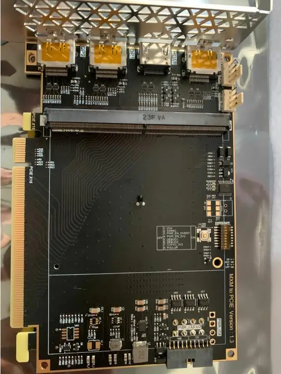 For-PCIE-to-MXM-converter-board-laptop-to-desktop-compatible-with-RTX ...