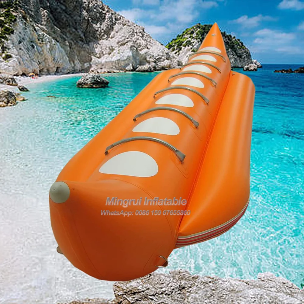 Inflatable-Banana-Boat-with-7Seat-Flying-Fish-Towable-Tube-Free ...