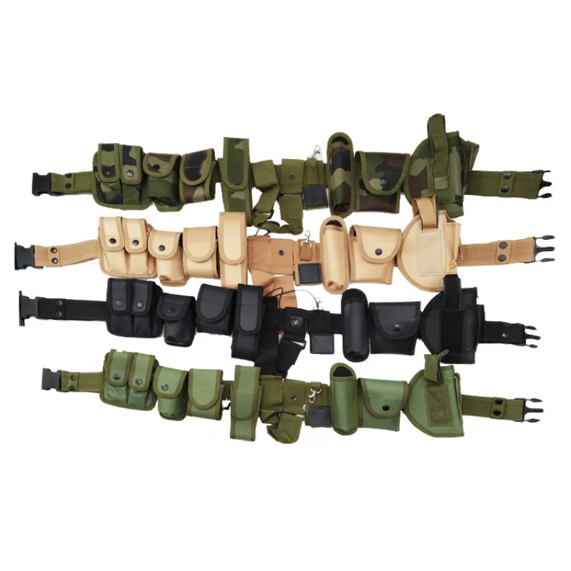 Multifunctional-10in1-Tactical-Security-Duty-Belts-Gun-Holster ...