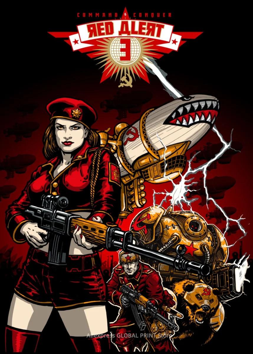 Red Alert 3 Natasha Wallpaper