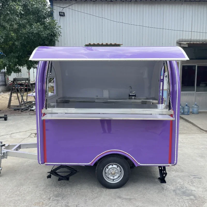 OEM-New-Food-Truck-USA-Concession-Food-Van-Trailer-Customized-Kiosk ...