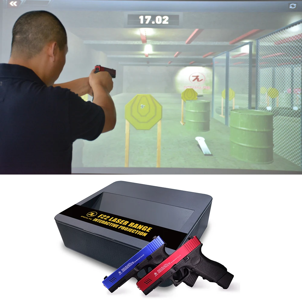 F22 Interactive Projection Laser Shooting Training System: Real-World ...