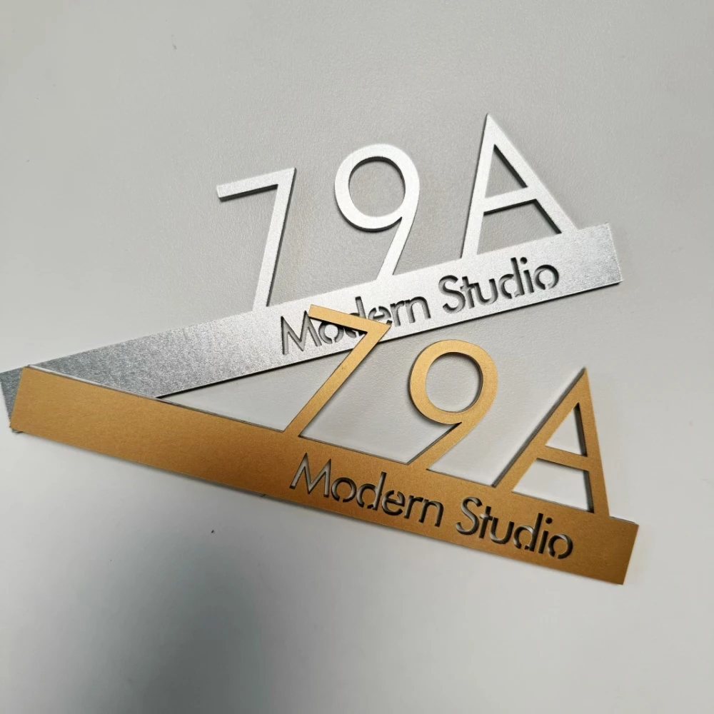 Placas-acr-licas-modernas-da-porta-do-n-mero-da-casa-parafusos ...