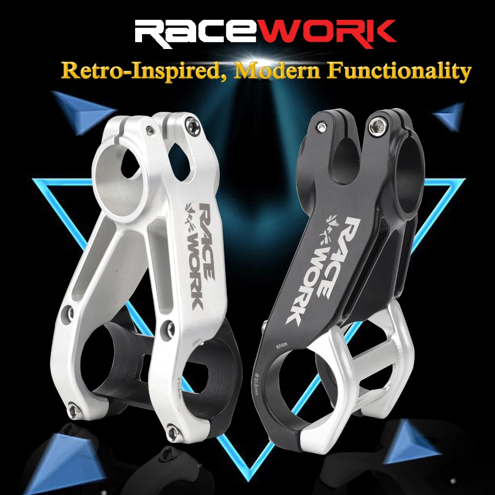 Racework-MTB-bicicleta-Stem-Mountain-Bike-guiador-Hastes-CNC-17-graus ...