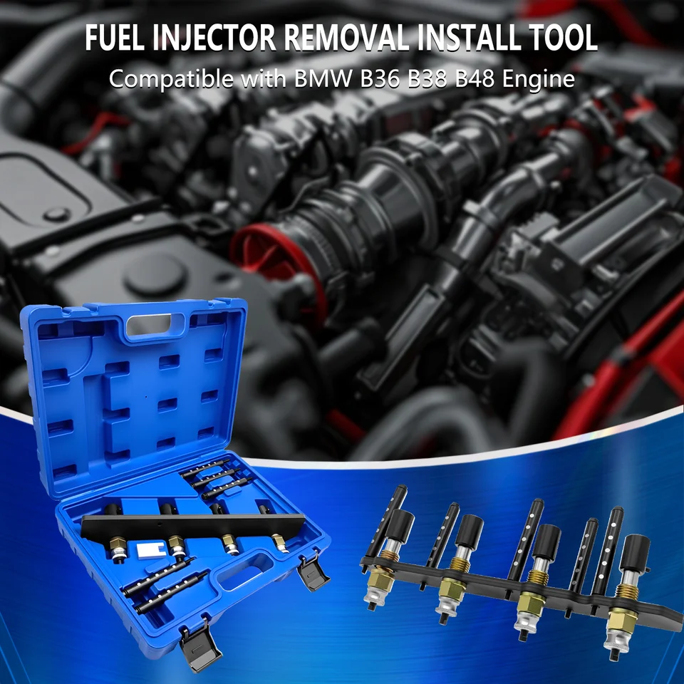 Fuel Injector Removal Installation Tool Kit For BMW B38 B48 B58